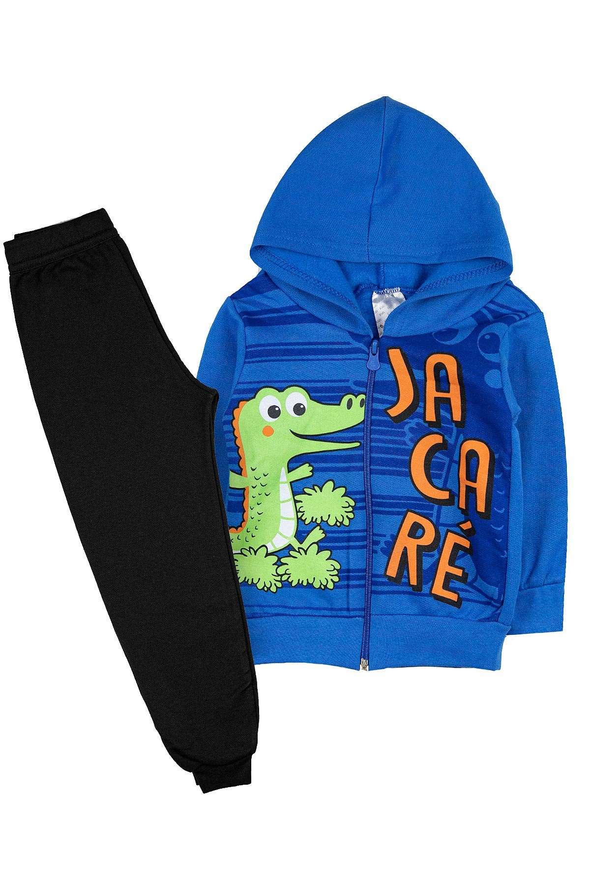 Conjunto Bebê Jacaré Azul 765 - Analê